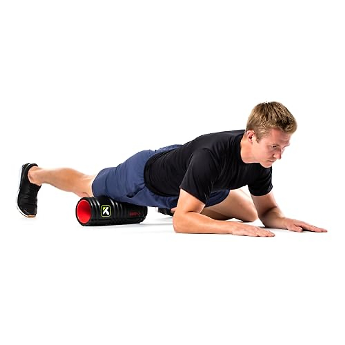 Trigger Point Performance TriggerPoint GRID X Foam Roller with Free Online Instructional Videos, Extra Firm (13-Inch)