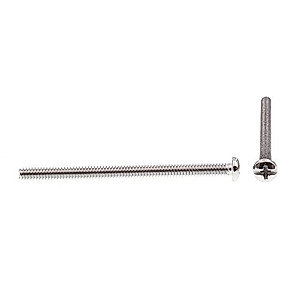 Prime-Line 9009193 Machine Screw, Pan Head, Slotted/Phillips Combo, #10-24 X 3 in, Grade 18-8 Stainless Steel, Pack of 15