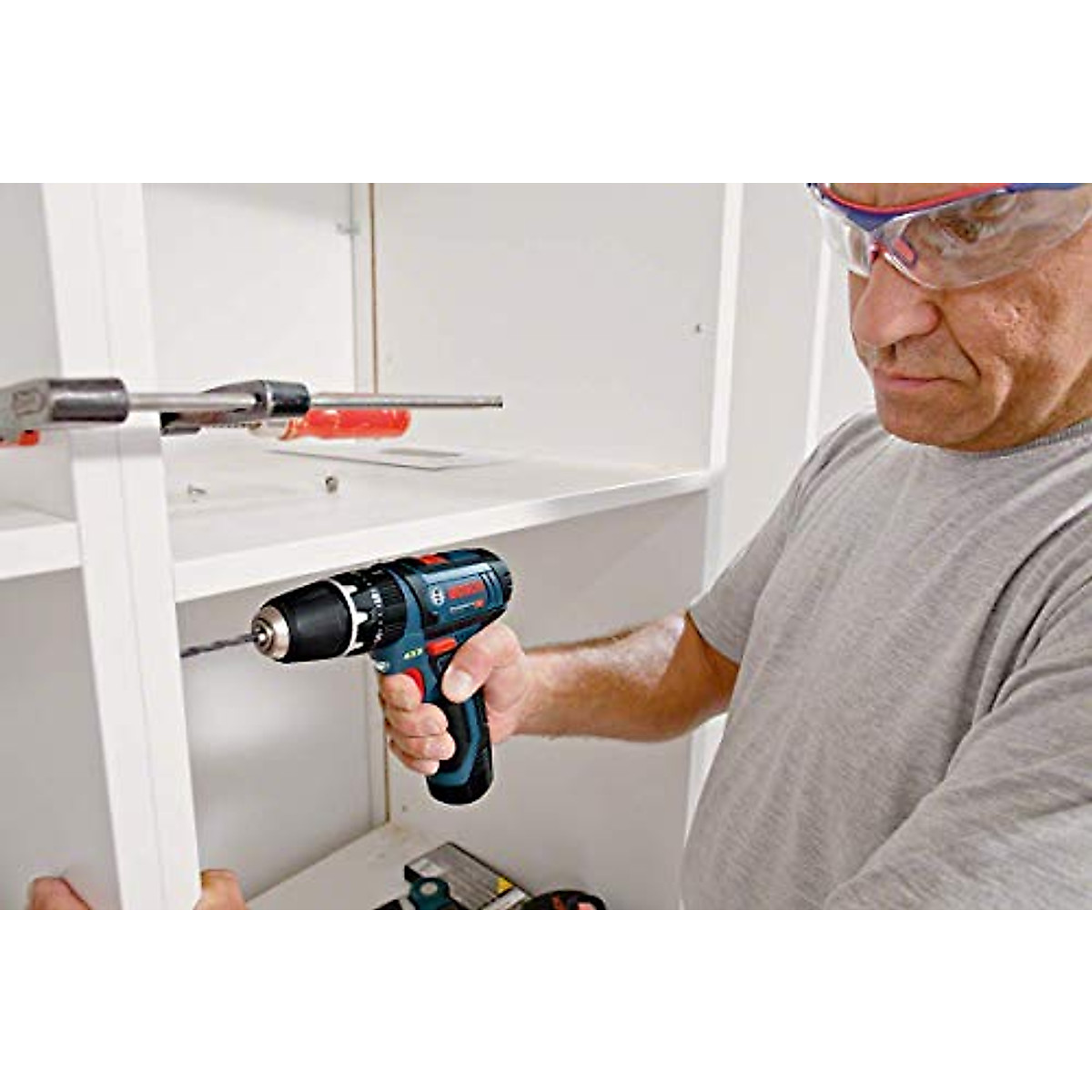 Bosch Professional GSB 10.8-2 LI 10.8V Body Only Cordless Li-Ion 2-Speed Combi Drill in Carton