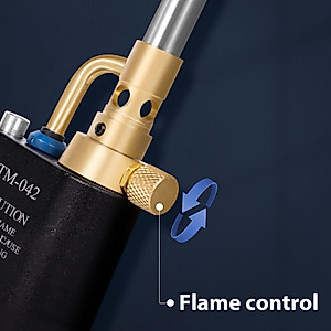RTMMFG High-Intensity Propane Torch Head, Trigger Start Mapp Gas Torch
