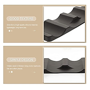 1pc Beer Storage Mat Beverage Refrigerators Stackable Soda Can Countertop Silicone Holder Freezers Wine Tray Car Stands Beer Holder Pantry Organizer Storage Rack Desktop