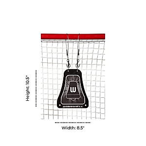 Winnwell Metal Shooting Target Bell - Hockey Shooting Target for Hockey Players - Ice Hockey Training Goal Target Bell - Hockey Equipment to Practice Target Accuracy