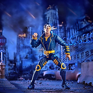 Marvel Hasbro Legends Series 6-inch Collectible X-Man Action Figure Toy X-Men: Age of Apocalypse Collection, Blue