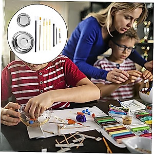 VILLCASE 3 Sets Model Coloring Kit Detail Small Black Brush Drawing Paint Detail Brush Mini Paint Brushes Hair Set Mini Models Craft Coloring Set Model Hand Paint Tools Models Paint Set