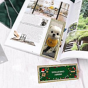 Blank Bookmark 100pcs Metal Bookmark with Dents for Sublimation Printing (Silver)