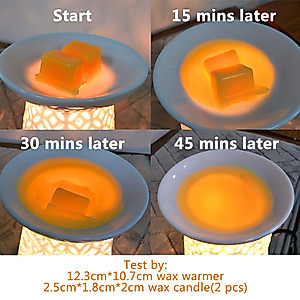 4 Pack Wax Warmer Bulbs,20 Watt Bulbs for Middle Size Scentsy Warmers,G30 Globe E12 Incandescent Candelabra Base Clear Light Bulbs for Candle Wax Warmer