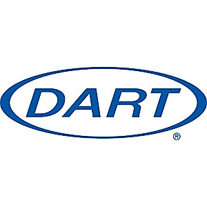 Dart CH8DED 8 oz Tamper-Resistant Clear Hinged Container with Dome Lid (Case of 200)