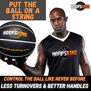 HOOPSKING Weighted Basketball with Online Training Video, 28."5-2.75 lbs, 29.5" - 3 lbs (28.5 Inch (Women))