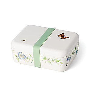 Lenox Butterfly Meadow Bamboo Bento Box, 1.00