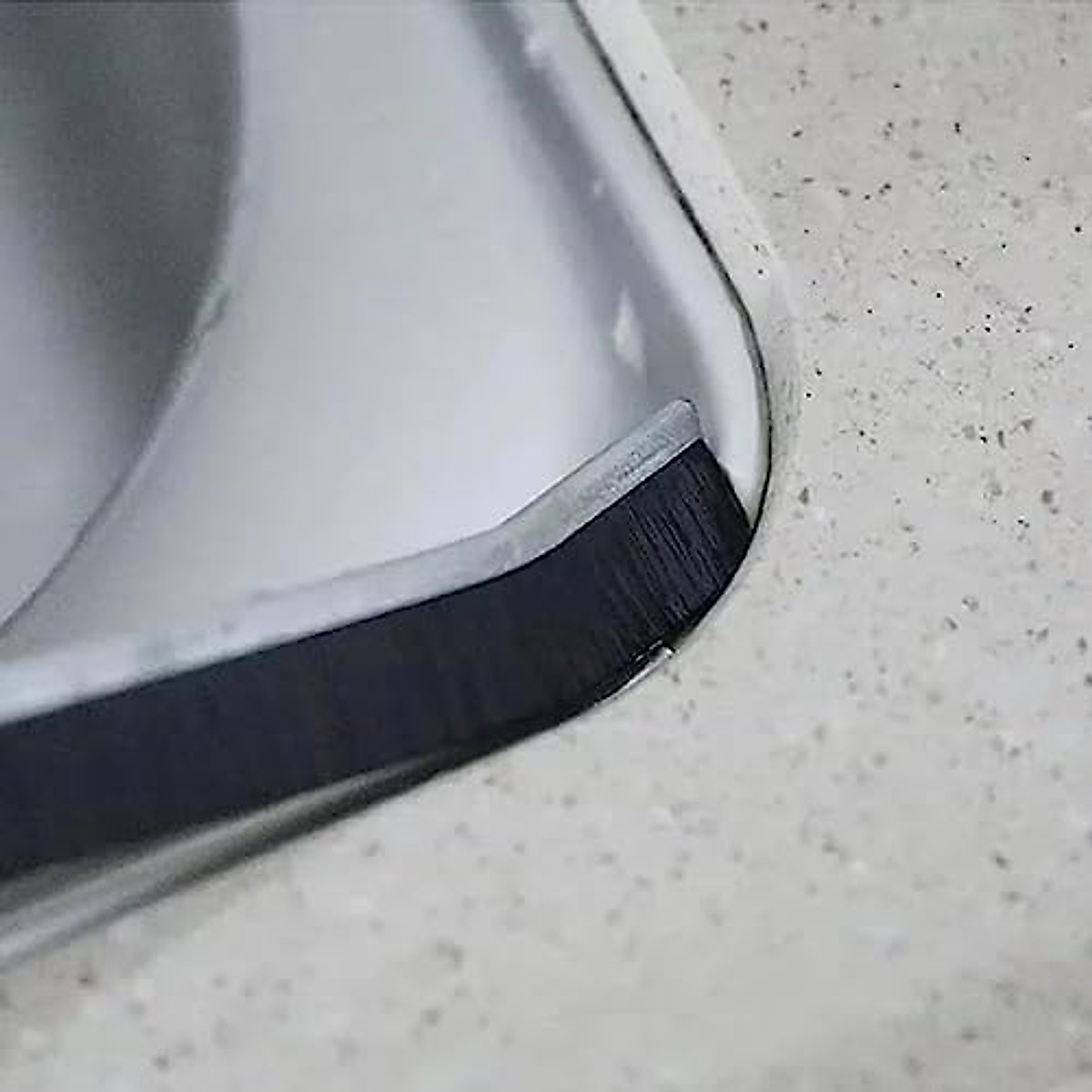 Hard-Bristled Crevice Cleaning Brush, Grout Cleaner Scrub Brush Deep Tile Joints - Stiff Angled Bristles for Showers, Bathtubs, Kitchens - Multi-Surface All-Around Household Cleaning Tool (A*3pcs)