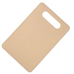 SoundsBeauty Fashion Durable Nonslip Plastic Chopping Board Food Cutting Block Mat Tool Kitchen Cook Supplies Apricot