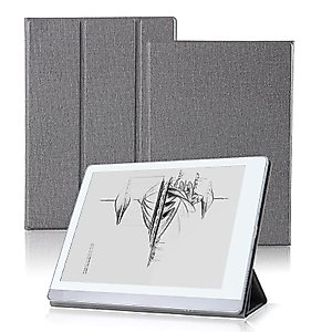 HHF Tab Cases & Covers E-Book Reader Smart Sleeping Holster Magnetic Tri-fold Lightweight Protective Case for Onyx BOOX Leaf 7inch