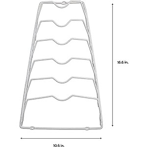 PAN LID HOLDER Storage Rack Wall Mount Pot Cover Organizer Kitchen Accessories