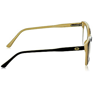 Sofia Vergara x Foster Grant Women's Gloria Reading Glasses Square, Black, 51 mm + 1.75