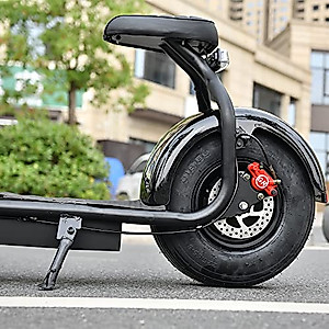 eHoodax Fat Tire Electric Scooter for Adults, 2000W 60V Citycoco Scooter Up to 25 Mph, LCD Display, Bright LED Headlight, Hydraulic Front and Rear Brakes for Safe Commuting