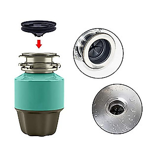 DGQ Garbage Disposal Splash Guards 3-1/2" Sink Baffle Disposal Replacement Mounting Gasket Food Waste Disposer Accessories Disposer Mounting Kit Food Waste Disposal Part for Kitchen Sink