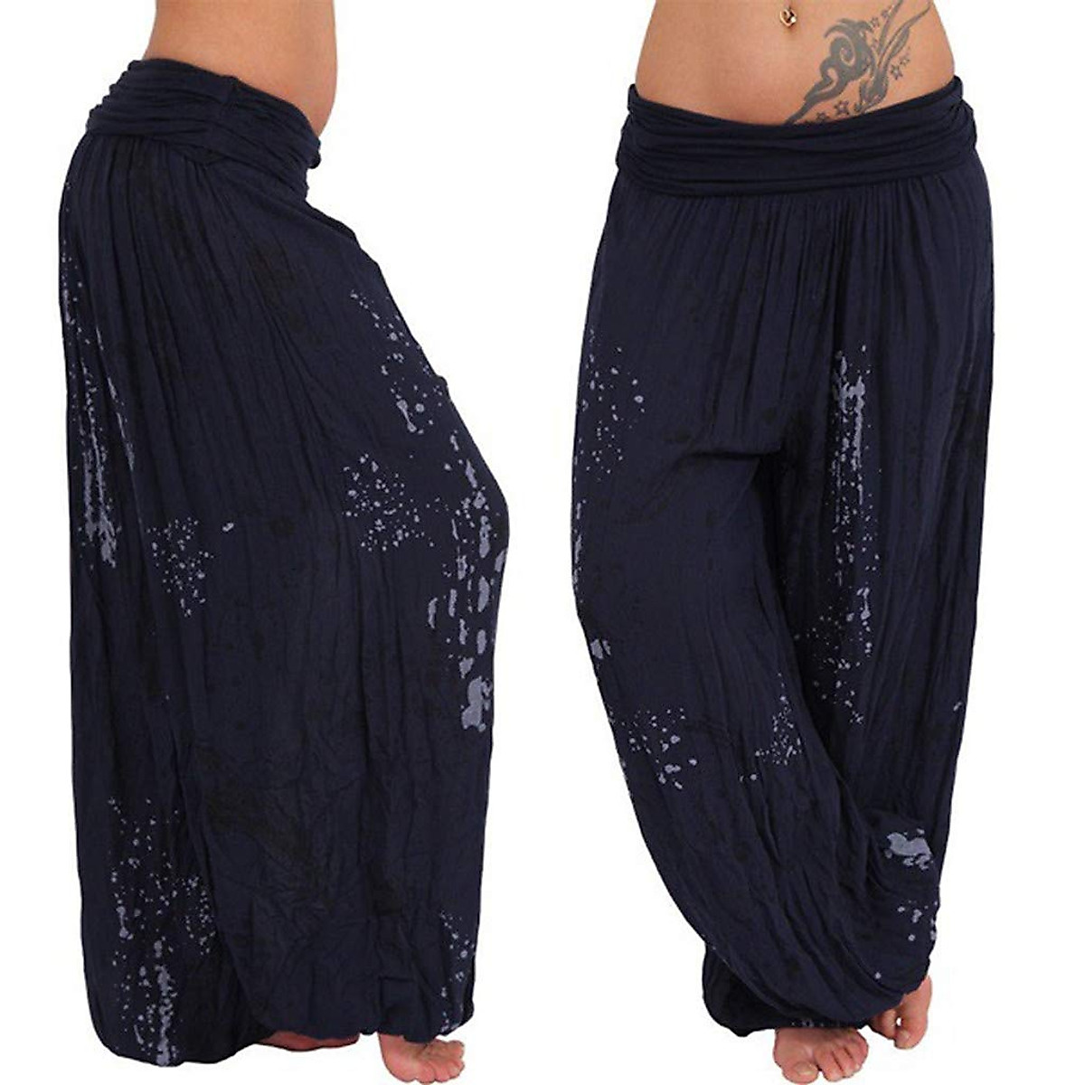 Pants Yoga Elastic Loose Womens Sports Soft Casual Cotton Dance Pants Yoga Pants Butt Lift for Women 4X