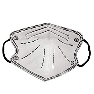 G-BOX Children's 5-Layer Disposable Particulate Respirators (25-pcs, Individually Wrapped) (Charcoal Black)