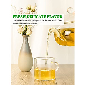 TeeLux Green Tea Bags, Natural Pure Green Tea, Super Antioxidant, Caffeinated, 100 Count Tea Bags to Support Overall Health