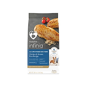 Infinia | All Life Stages Dog Chicken & Brown Rice Comfort Care Digestive Dog Food | 30 Pound (30 LB) Bag