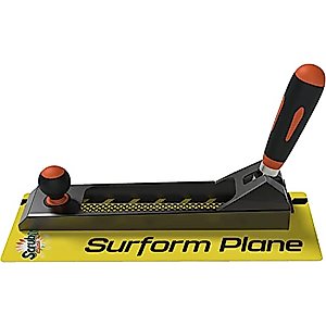 SCRUBIT Smoothing Surform Plane, Wood Shaver Tool - Adjustable Hand Planer for Woodworking and Drywall Rasp -10 x 1.5 in. Jack and Block Plane