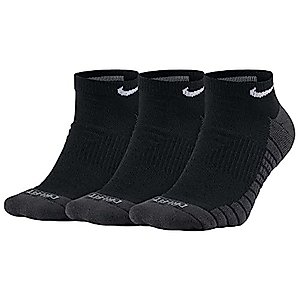 UNISEX Nike Everyday Max Cushioned SOCK - BLACK/ANTHRACITE/WHITE - Medium