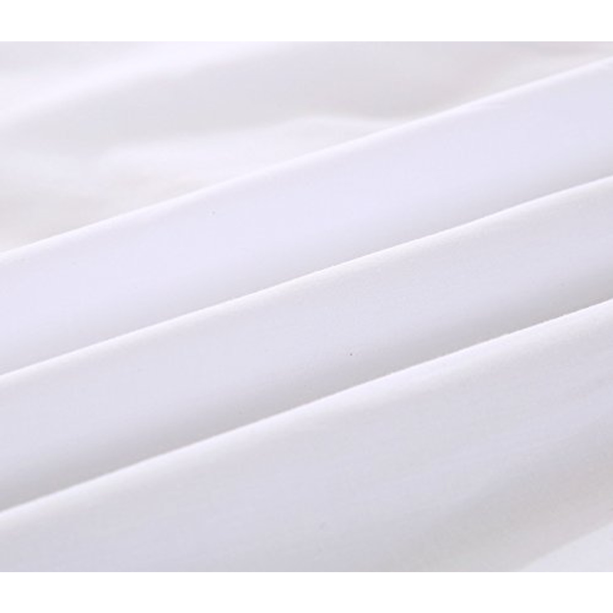 Colourful Snail 100-Percent Cotton Duvet Cover Set, Hidden Zipper Closure, Ultra Soft, Durable and Fade Resistant, Queen/Full, White