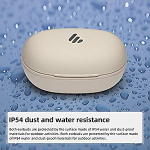 Edifier TWS NB2 True Wireless Active Noise Canceling Earbuds, ANC in-Ear Detection,Touch Control, Bluetooth 5.0 Earphones, 32 Hours Playback, White…