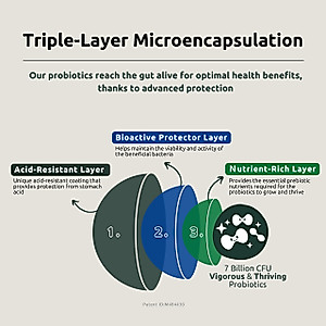 Oh!Pet 5-in-1 Digestive Probiotics Powder for Dogs & Cats - 7 Billion CFUs, Prebiotics, Digestive Enzymes & Dietary Fiber - 30 Packets (Codfish)