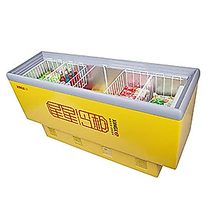 Orgneas Chest Freezer Organizer Bins Deep Freezer Refrigerator Basket Storage Rack Bins Metal Wire Baskets Replacement 2Packs