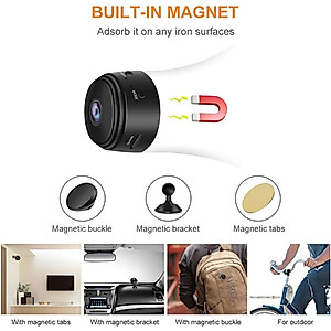 Enzemit A9 Mini Camera WiFi 1080P HD IP Camera Home Security Magnetic Wireless Mini Camcorder Micro Video Surveillance Camera with IR Night Vision