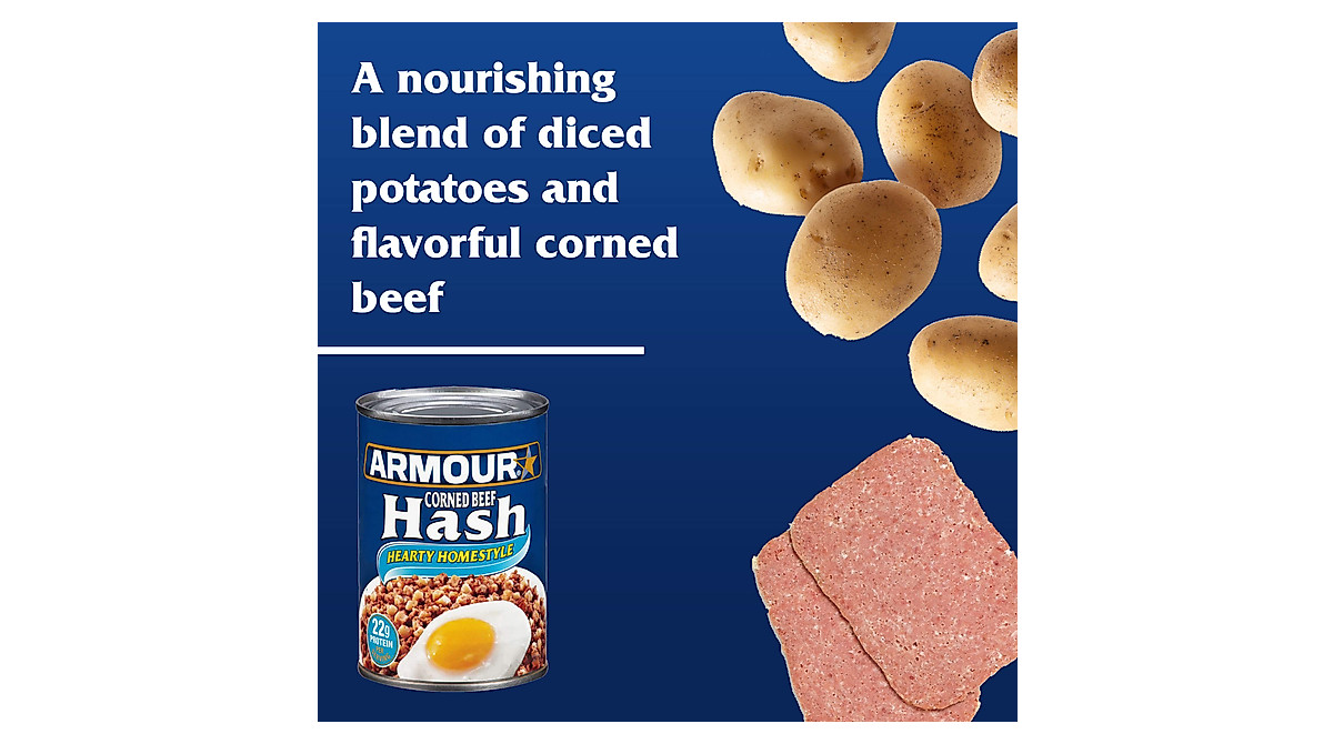 Armour Star Corned Beef Hash - Hearty & Easy Meal
