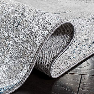 SAFAVIEH Orchard Collection 8' x 10' Grey / Gold ORC617H Modern Abstract Area Rug