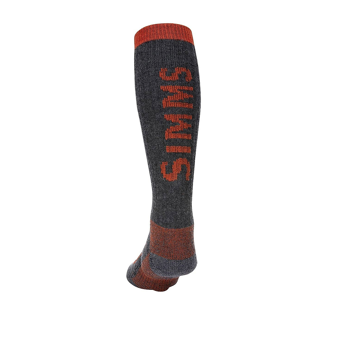 Simms Men's Merino Wool Thermal OTC Sock, XL, Carbon