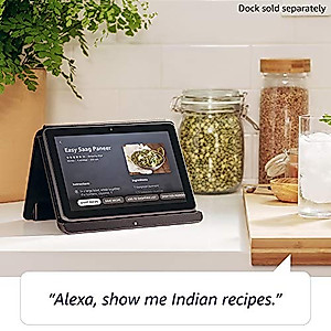 Certified Refurbished Fire HD 8 Plus tablet, HD display, 64 GB, (2020 release), our best 8" tablet for portable entertainment, Slate