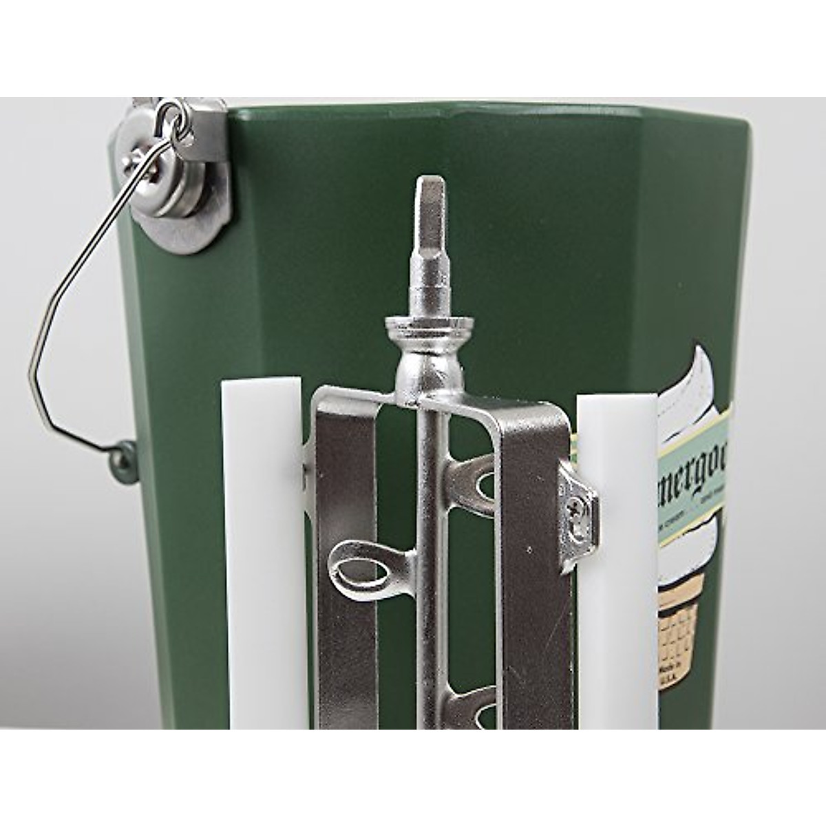 PREMIUM 6 qt. - Immergood Stainless Steel Ice Cream Maker - Hand Crank