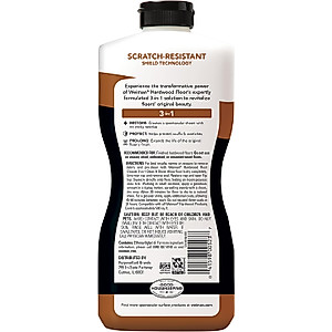 Weiman Wood Floor Polish and Restorer 32 Ounce (2 Pack) - High-Traffic Hardwood Floor, Natural Shine, Removes Scratches, Leaves Protective Layer