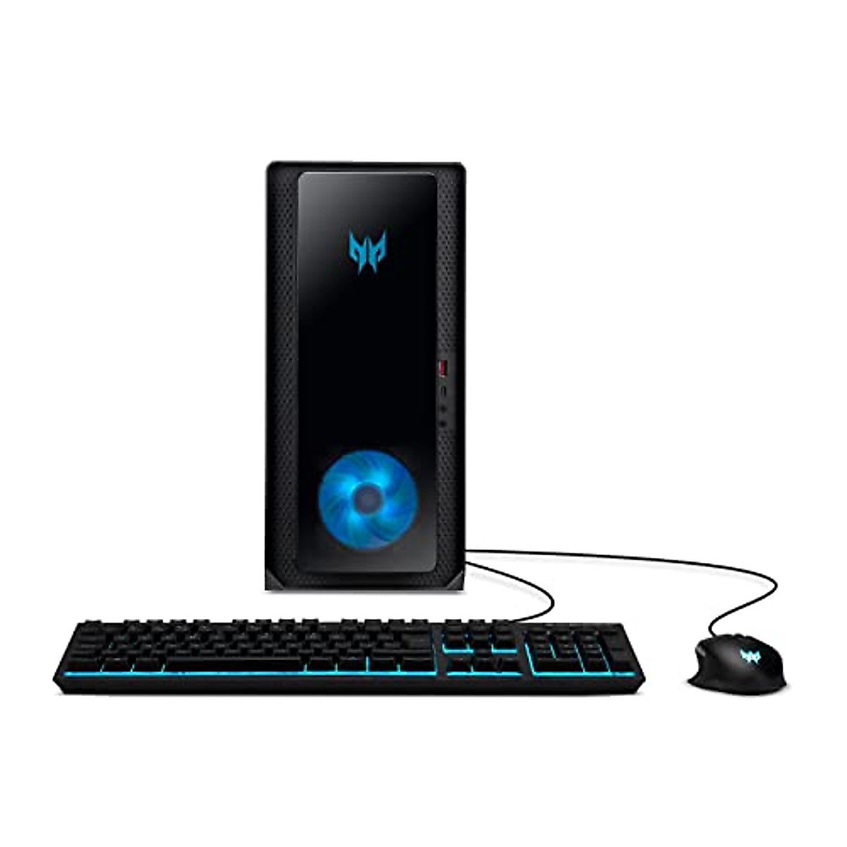 Acer Predator Orion 3000 Gaming & Entertainment Desktop PC (Intel i7-12700F 12-Core, 64GB RAM, 1TB PCIe SSD + 3TB HDD (3.5), Win 11 Home) with MS 365 Personal, Dockztorm Hub