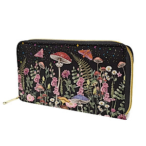 Cozeyat Women PU Leather Wallet Cute Basset Hound Dog Purse Clutch Stylish Zip Around Wallet Card Holder