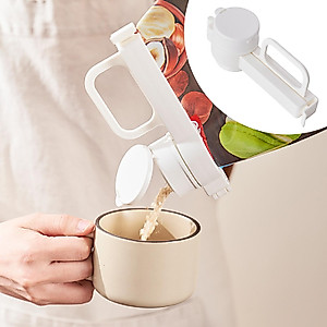 RIYUNE Food Bag Sealing Clip With Pour Spout,Seal and Pour Bag Clip,Snack Clips That Pour,Chip Bag Clips,Seal Pour Food Storage Bag Clip for Snack,Oatmeal,Coffee,Potato Chips (3PCS)