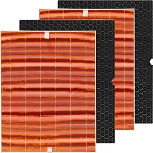 116131 True HEPA Replacement Filter I Compatible with Winix C555 Air Cleaner Purifier, H13 Grade True HEPA Filter, Compares to Winix 116131 Filter I (2 Set)