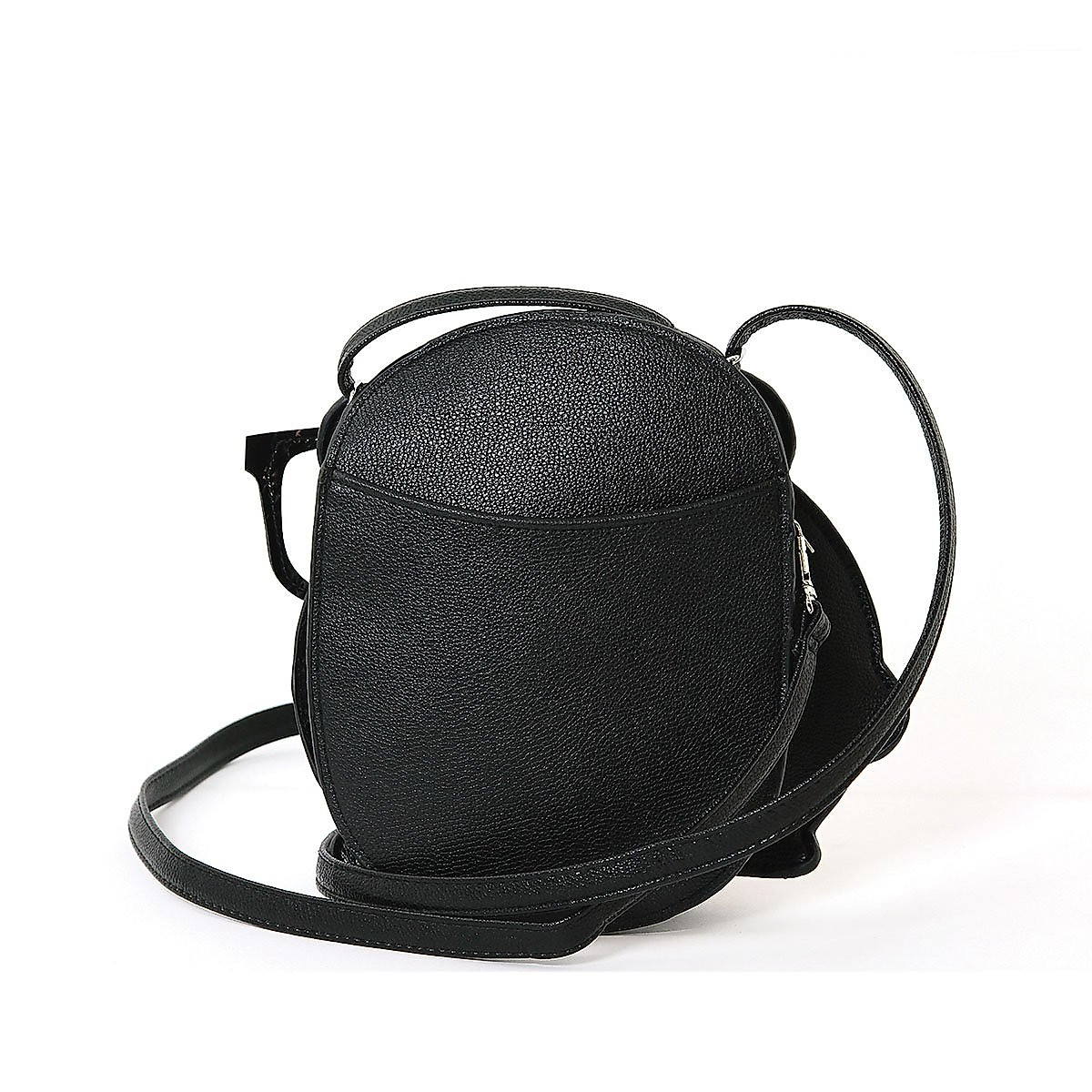 Sleepyville Critters Nerdy Guinea Pig Hamster Crossbody Purse