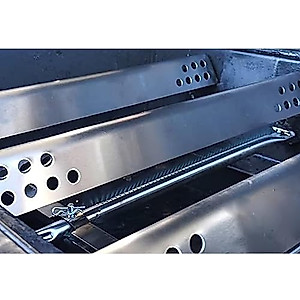 463347017 463342119 Grill Burner Heat Plates Replacement Parts for Charbroil 4 Burner 463377319 463376217 463376017 G470-0004-W1A Heat Tent G470-5200-W1 Char-broil Grill Parts Burner Tube Igniter Kit