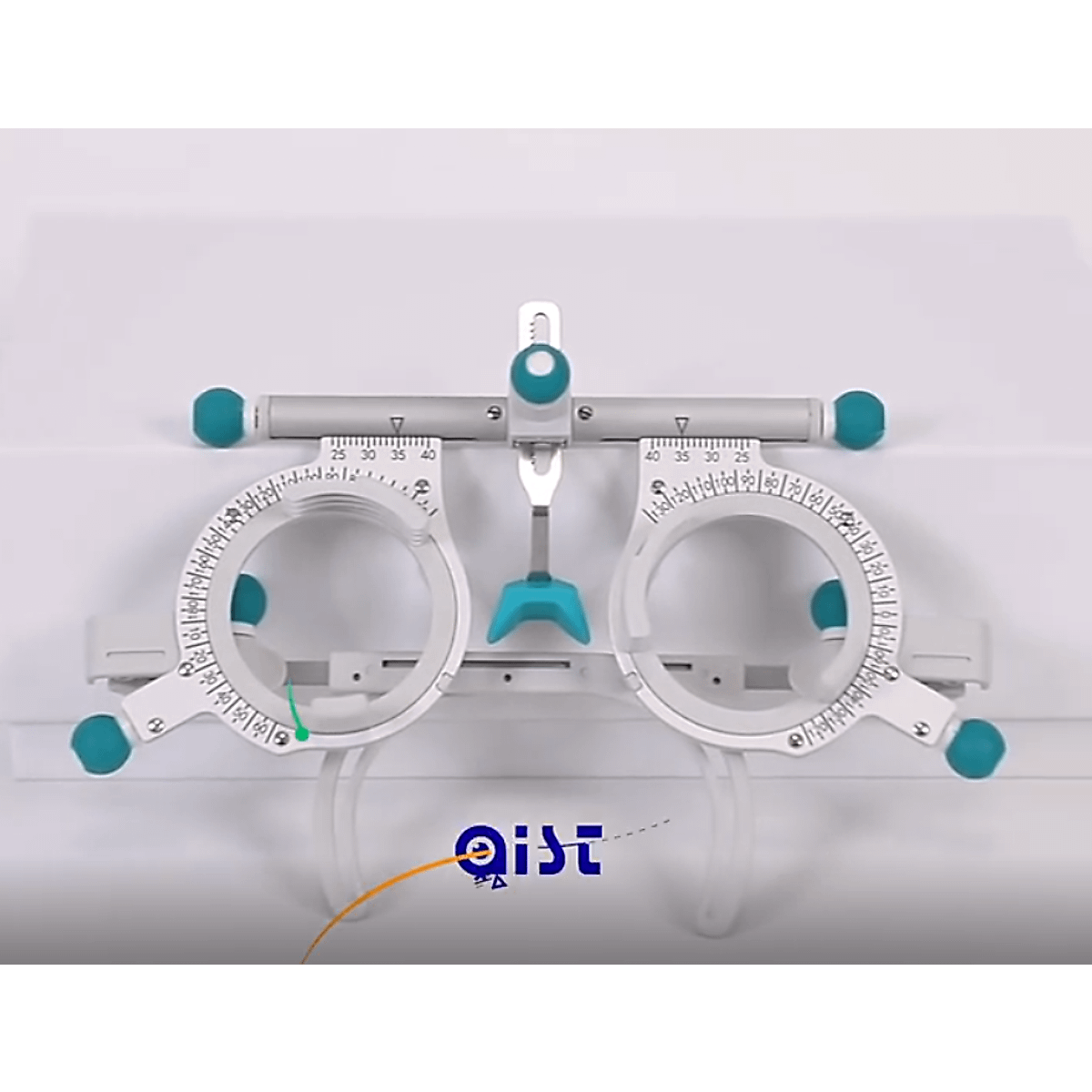 Aist Optics Adjustable Trial Lens Frame Optometric Universal Optical Trial Frame, 50g Ultralight Optometry Test Lens Titanium Optical Test Eyepiece, AS SHOW, AS SHOW