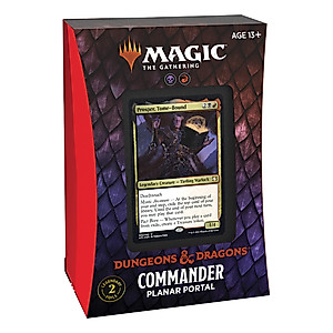 Magic: The Gathering Adventures in The Forgotten Realms Commander Deck – Planar Portal (Red-Black)