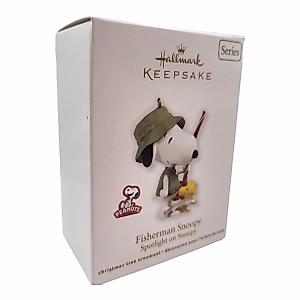 Fisherman Snoopy Spotlight on Snoopy #15 2012 Hallmark Ornament