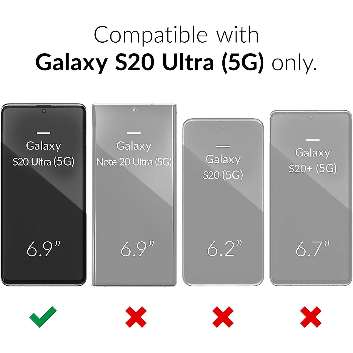 Oakxco for Samsung Galaxy S20 Ultra Phone Case Liquid Silicone Grip, Thin Slim Soft Rubber TPU Plain Smooth Gel Cover for Women Girl Aesthetic Design, Matte Solid Protective & Shockproof Bumper, Black