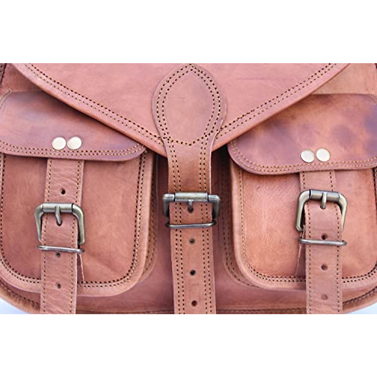 14 Inch Leather crossbody bags Purse Women Shoulder Bag Satchel Ladies Tote Travel Purse full grain Leather