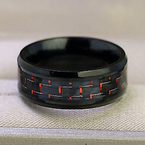 Two Rings His Hers Wedding Ring Sets Couples Rings Women's Black Gold Filled White CZ Wedding Engagement Ring Bridal Sets & Men's Stainless Steel Wedding Band