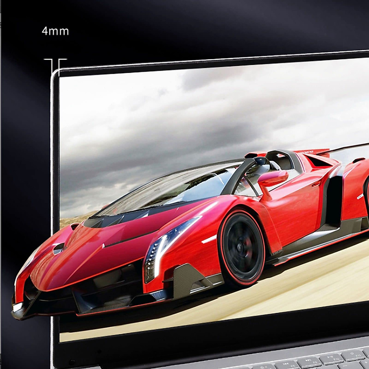 GOWENIC 15.6in Laptop, Notebook Computer with 14inch IPS 1920 x 1080 HD Screen, Touchpad, 8GB RAM, 128GB SSD, Intel J4125 Processor, WiFi, BT, 0.3MP Camera, for Win 11